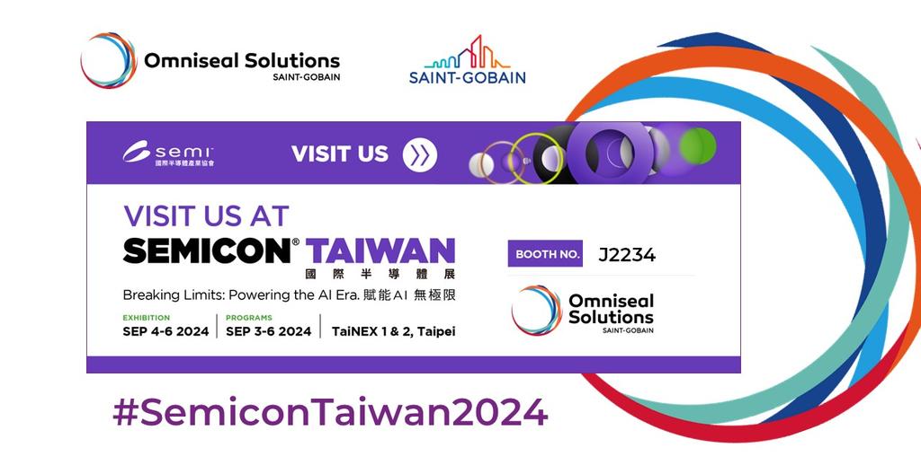SEMICON Taiwan 2024 | Omniseal Solutions